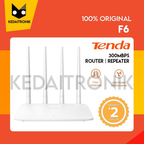ใหม่ Tenda F6 Wireless ROUTER N300 Wireless AP Access Point Repeater ...