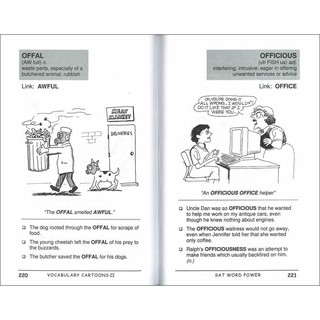 Vocabulary Cartoons II : SAT Word Power : Learn Hundreds of SAT Words ...