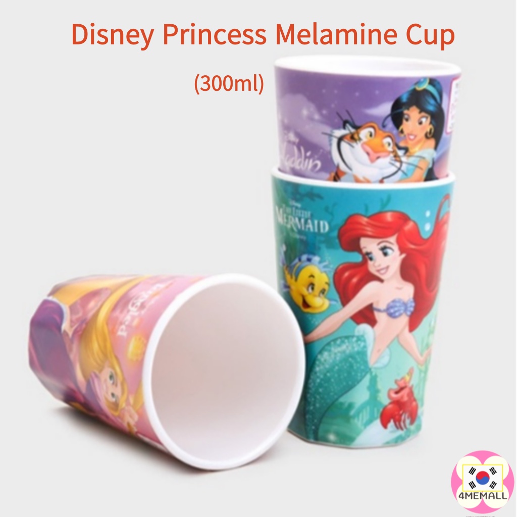 [Daiso Korea] Disney Princess Melamine Cup 300ml | Shopee Thailand