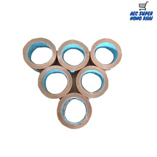 เทป OPP กาวน้ำ Nuvo Max (bl) ขนาด 48mm*100y 6ม้วน/แพ็ค เทปกาว เทปสีชา ...