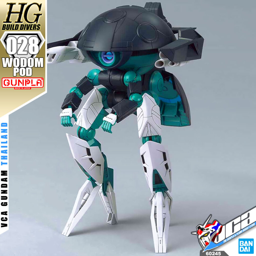 BANDAI GUNPLA HIGH GRADE HG 1/144 WODOM POD โมเดล กันดั้ม กันพลา VCA ...