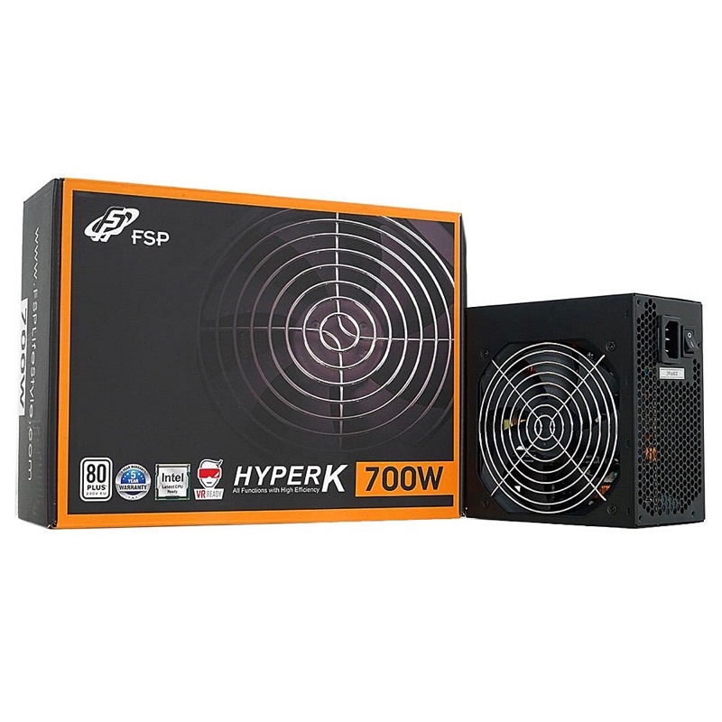 เพาเวอร์ซัพพลาย Powersupply PSU FSP Hyper K 700 Watt (80+) | Shopee Thailand