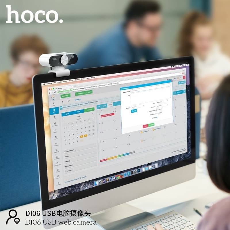 Hoco Di06 2K USB Camera WEBCAM กล้องเว็บแคม ระบบออโต้โฟกัส ให้ความ ...