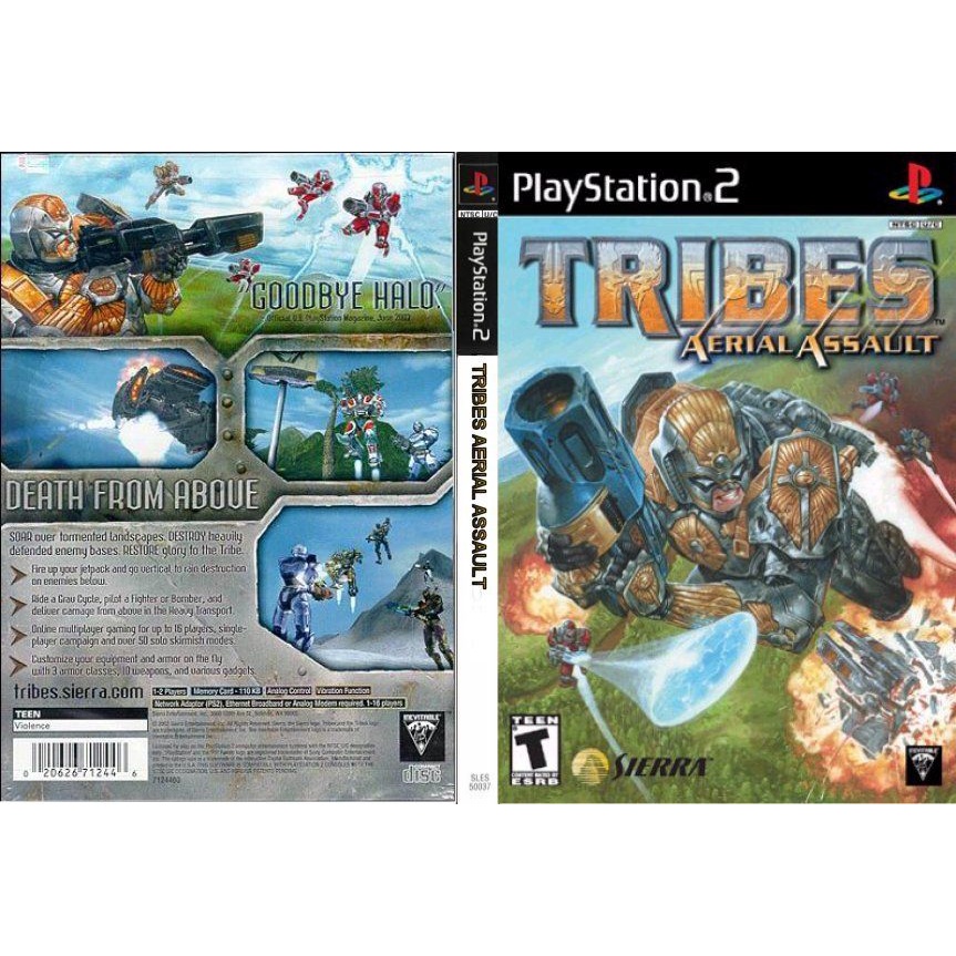 แผ่นเกมส์ PS2 Tribes Aerial Assault คุณภาพ ส่งไว (CD) | Shopee Thailand