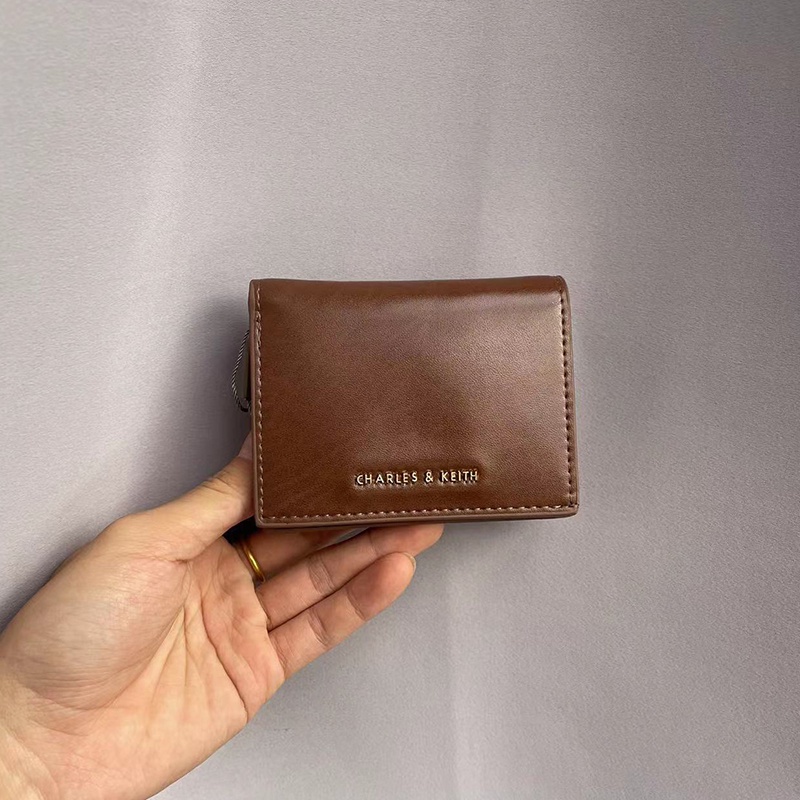 Cnk22 ใหม่ กระเป๋าสตางค์ ใส่บัตร อเนกประสงค์ แบบพับได้ สําหรับผู้หญิง ...