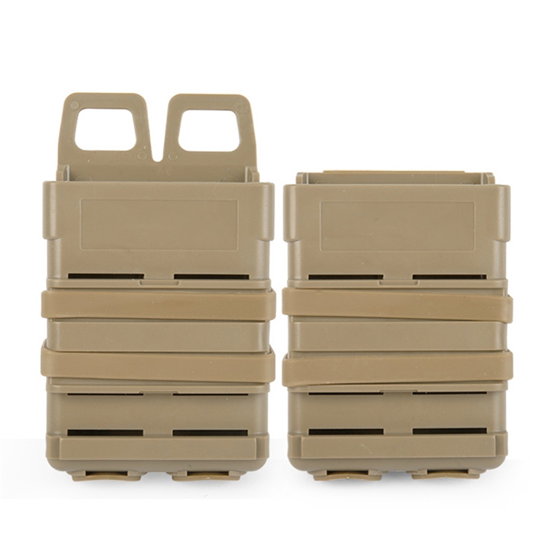 Medium 5.56 Cartridge Case Tactical Vest Molle Double Bag Quick Pull ...