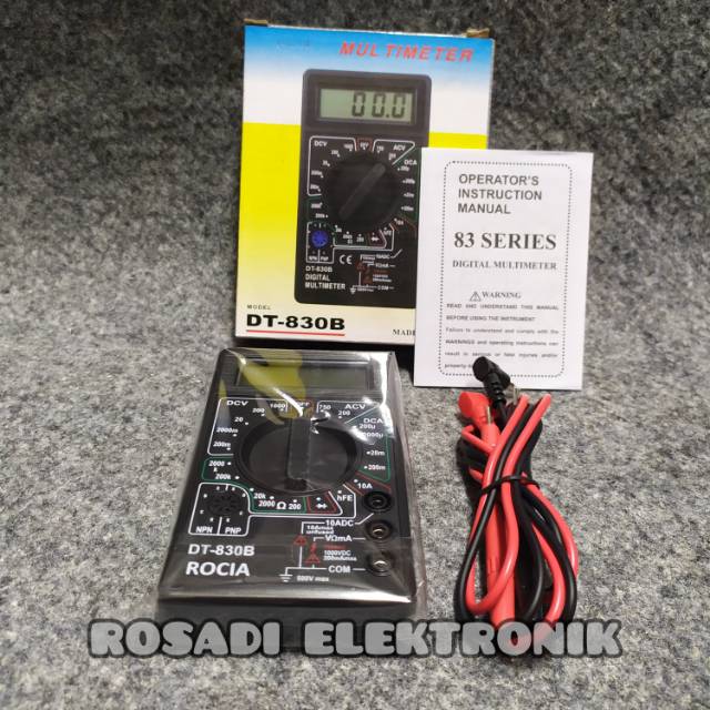 Dt-830b. เครื่องวัดวาโลมิเตอร์ดิจิทัล | Shopee Thailand
