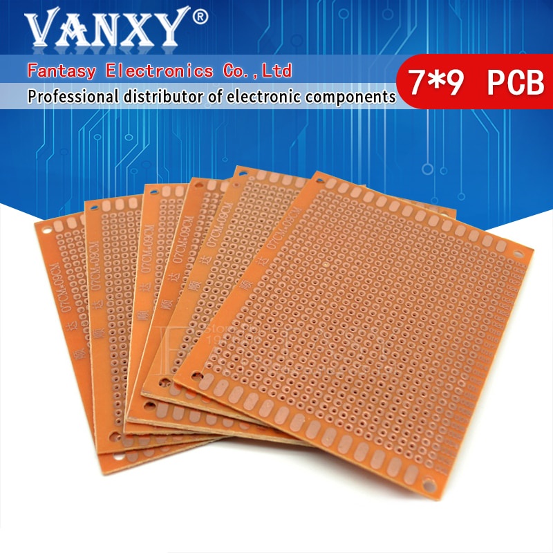 5Pcs 7x9cm 7*9 DIY Prototype Paper PCB Universal Experiment Matrix ...