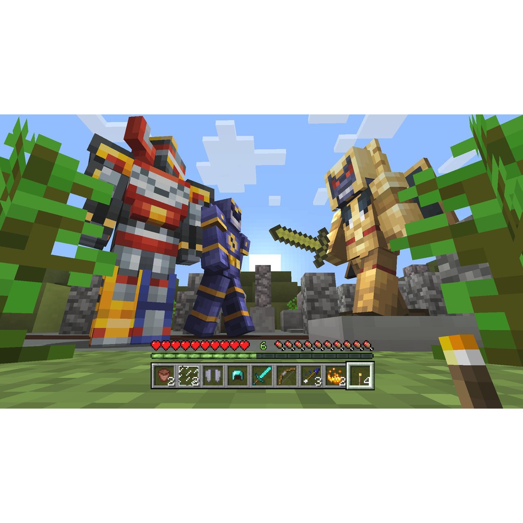 Nintendo Switch : Minecraft [แผ่นแท้] [มือ1] [mine craft Switch ...