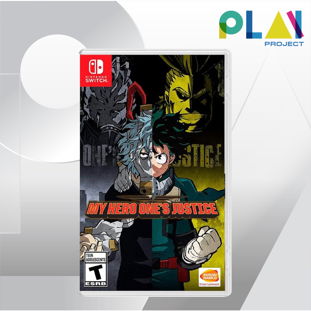 Nintendo Switch : My Hero One's Justice [มือ1] [แผ่นเกมนินเทนโด้ switch ...