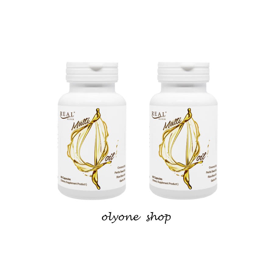 Real Elixir น้ำมันสี่สหายMulti4Oil ขนาด60แคปซูล จำนวน2ขวด | Shopee Thailand