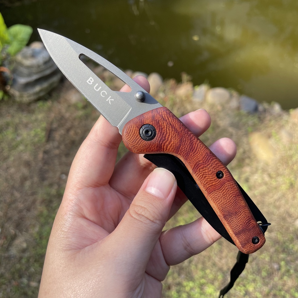 มีดพับพกพา BUCK รุ่นx85 มีดพับเล็ก 14.5CM มีดตั้งแคมป์ ยาว14.5ซม. ...