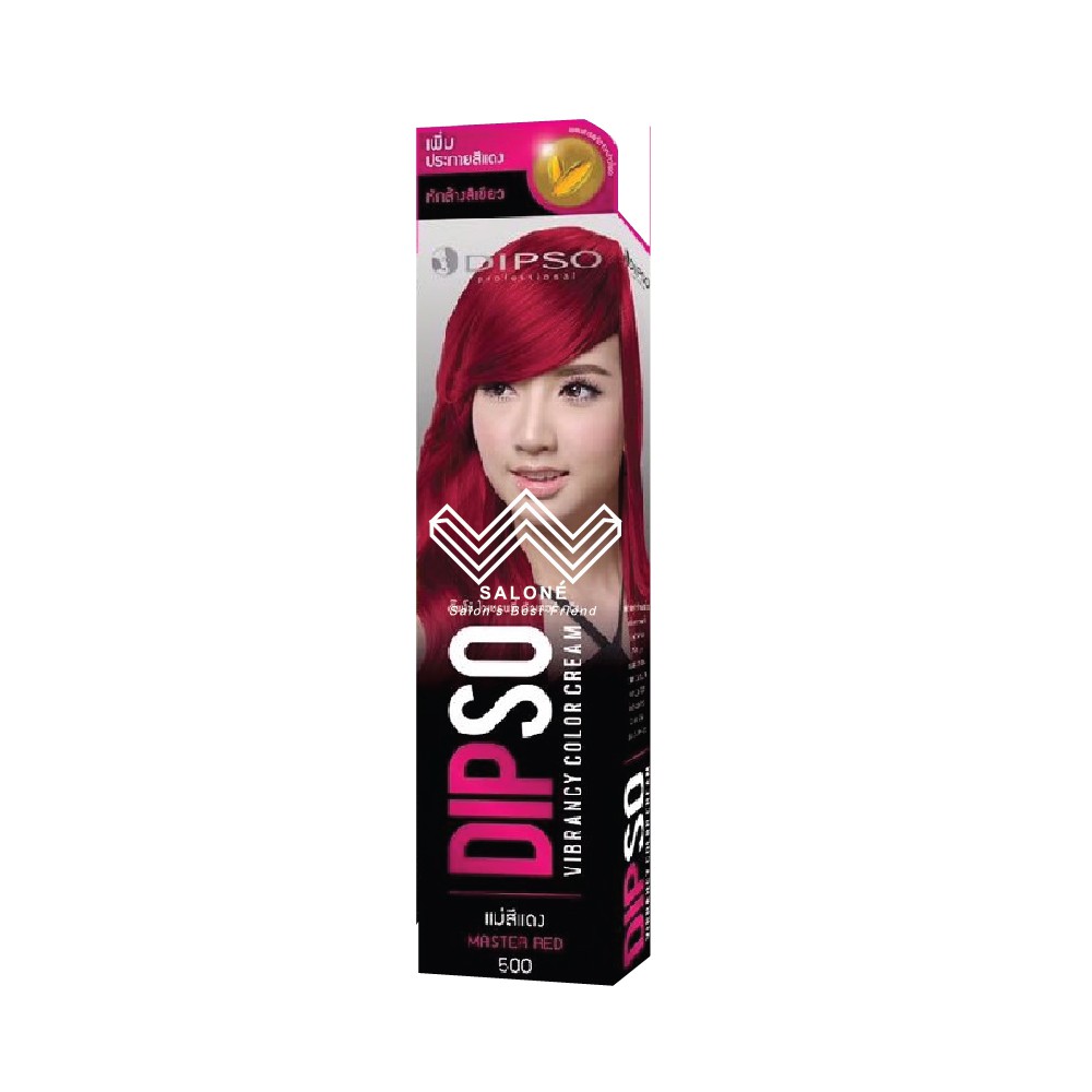 Dipso ดิ๊พโซ่ ไวเบรนซี่ แฮร์ คัลเลอร์ ครีมเปลี่ยนสีผม (แม่สี) 60 ml ...