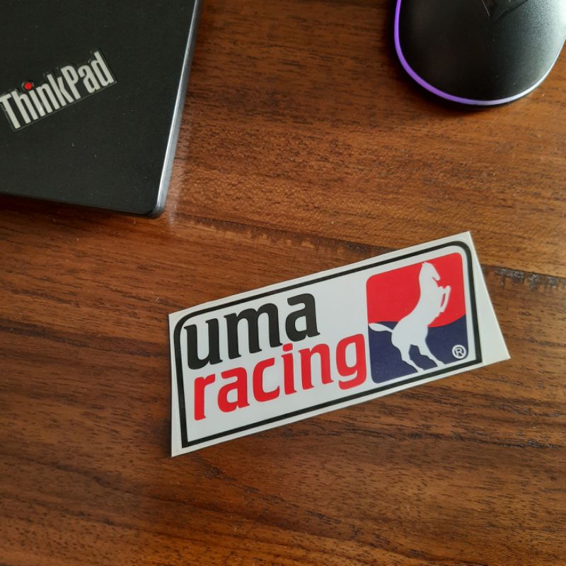 UMA Racing Printing Cut Sticker Print Cut Sponsor Motorcycle Car ...