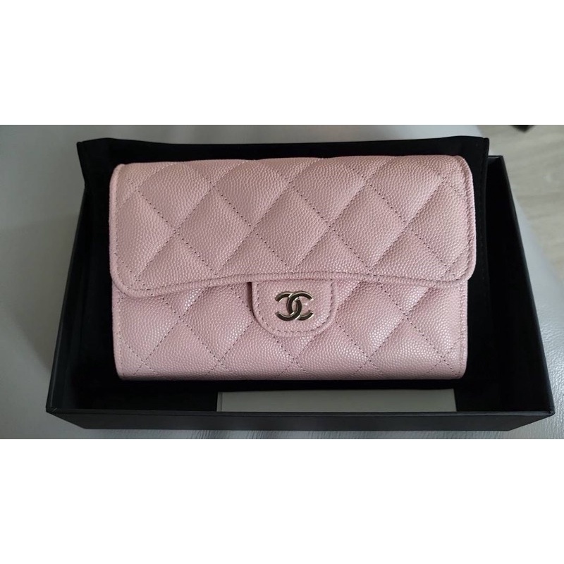 New!! Chanel medium wallet LIGHT GOLD HARDWARE | Shopee Thailand