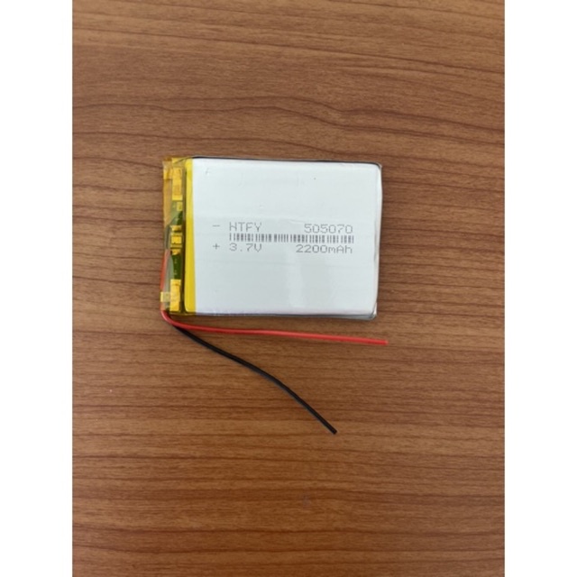 แบตเตอรี่3.7V2200mah(505070) | Shopee Thailand