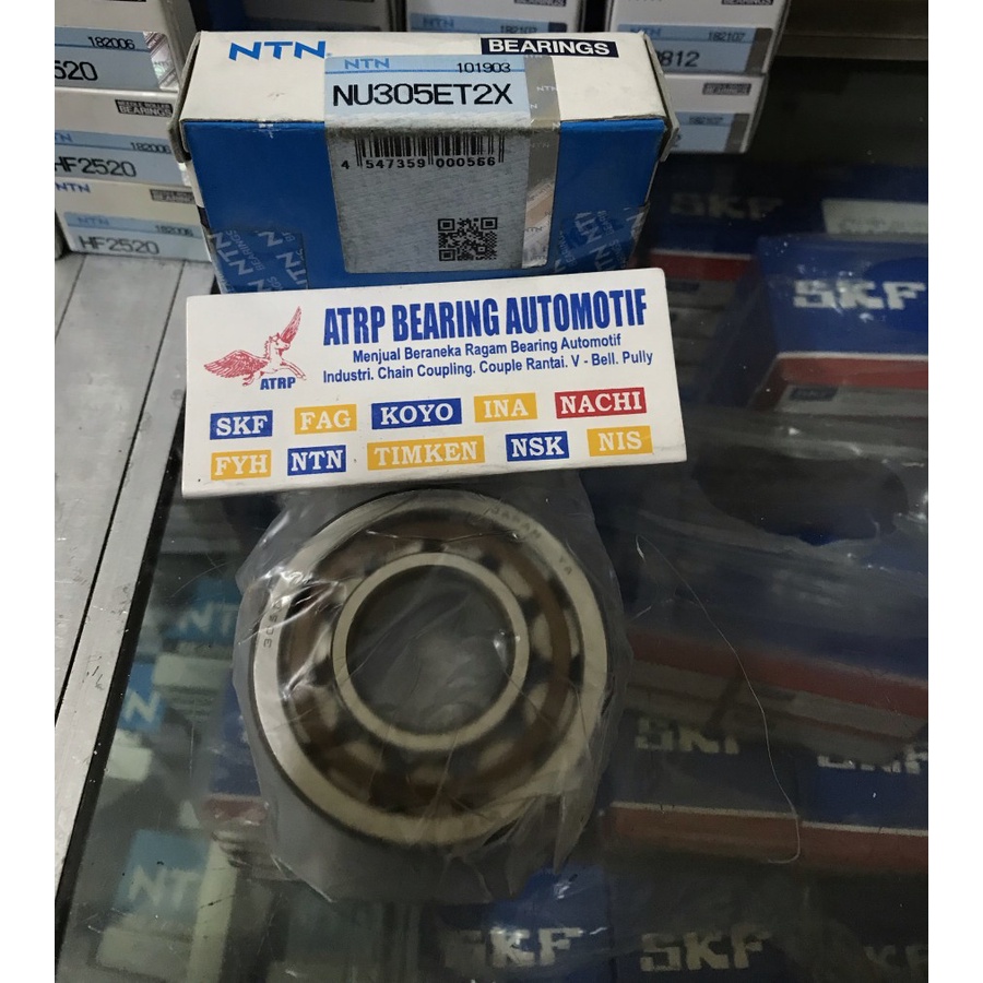 แบริ่งกระบอกสูบ NU 305 NTN NU305 NTN JAPAN 25x62x17 | Shopee Thailand