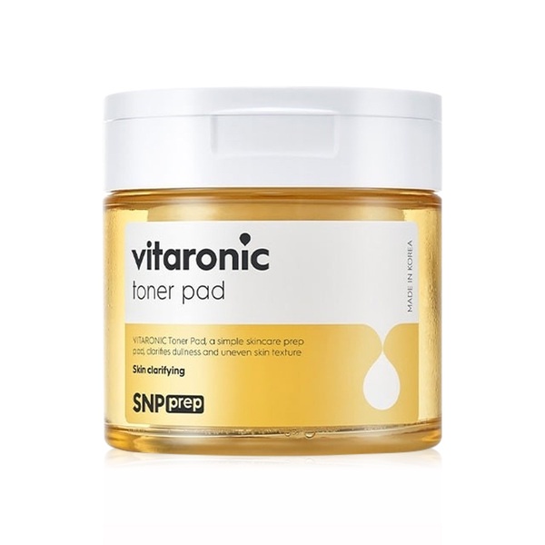 [สินค้ายกลัง][ราคาส่ง] SNP prep vitaronic toner pad โทนเนอร์ส้มเกาหลี ...