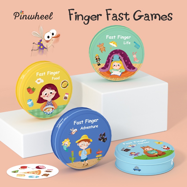 Pinwheel Fast Finger Games การ์ดเกมจับคู่ภาพ เสริมทักษะการมองเห็น | ของ ...