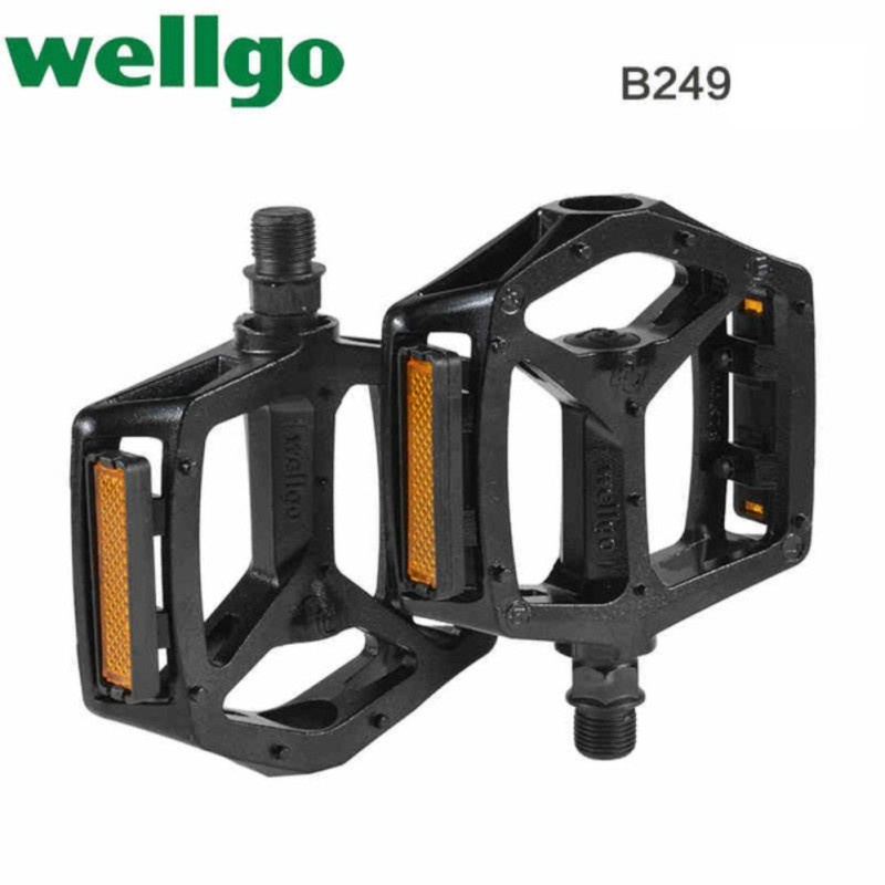 Wellgo B249 ที่เหยียบอลูมิเนียม สําหรับจักรยาน 9/16 (B249) | Shopee ...