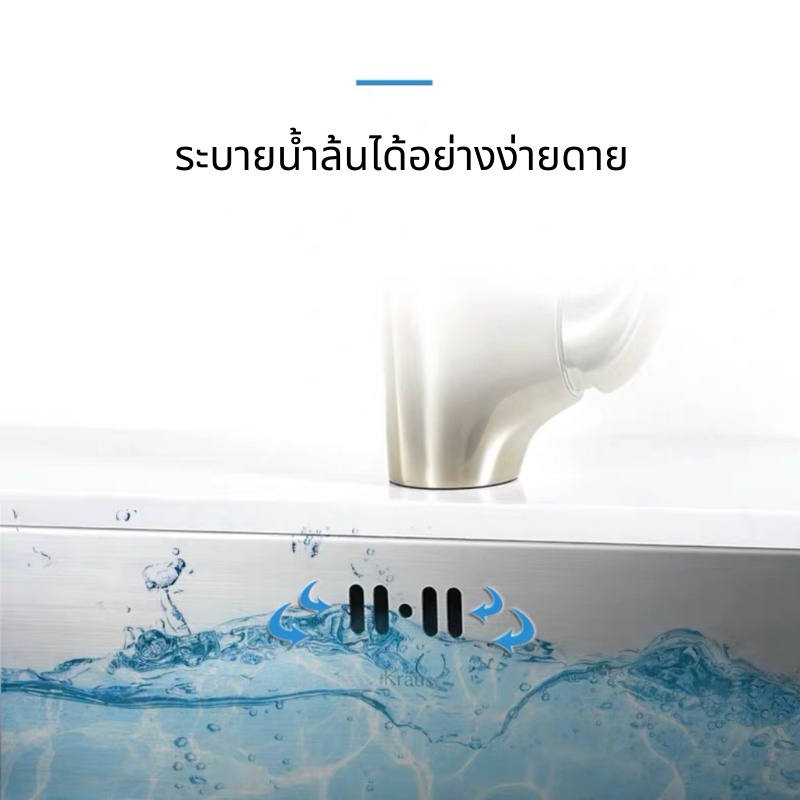 Forward ซิงค์ล้างจาน อ่างล้างจาน 1หลุม วัสดุสแตนเลสเกรด304 ขนาด45x45ซม Kitchen sink ,stainless ...