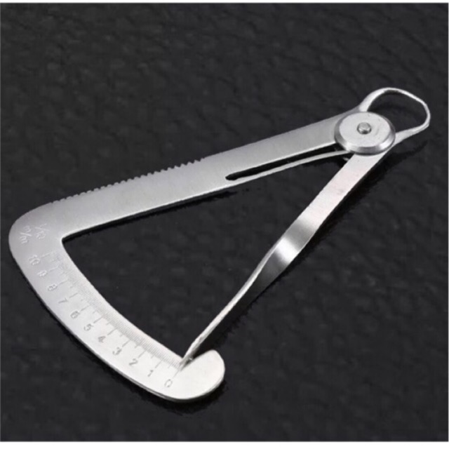 Stainless Steel Dental Gauge Caliper Dental Metal Wax Thickness ...
