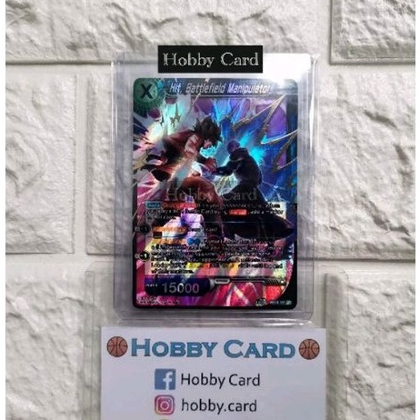 BT15-033 SR Goku Hit DB3-003 foil holo ของแท้ลิขสิทธิ์ Bandai การ์ด Dragon Ball Super Card Game ...