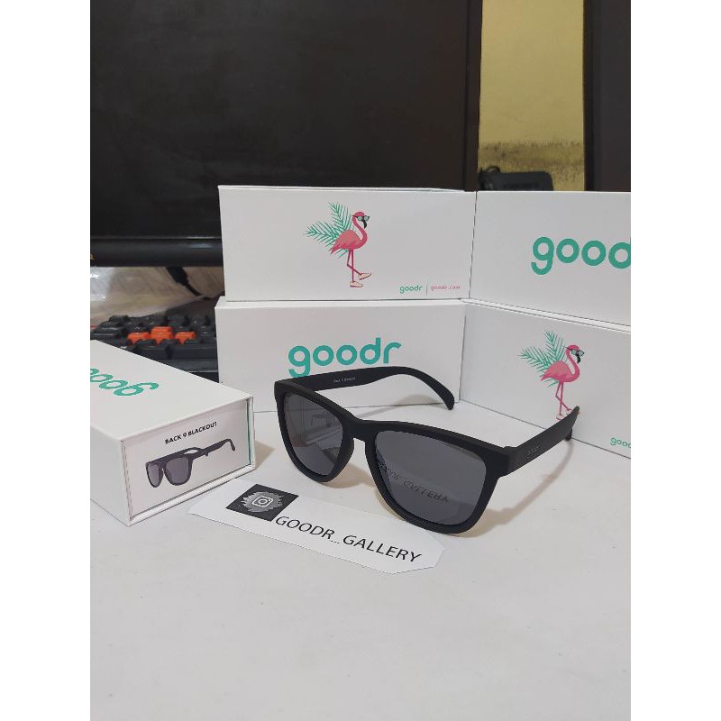 Goodr Back 9 Blackout แว่นตาของแท้ 100% | Shopee Thailand