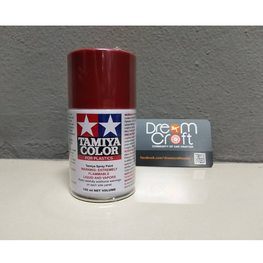 TAMIYA TS-39 Mica Red (สีสเปรย์ TS Spray DreamCraft Model) | Shopee ...