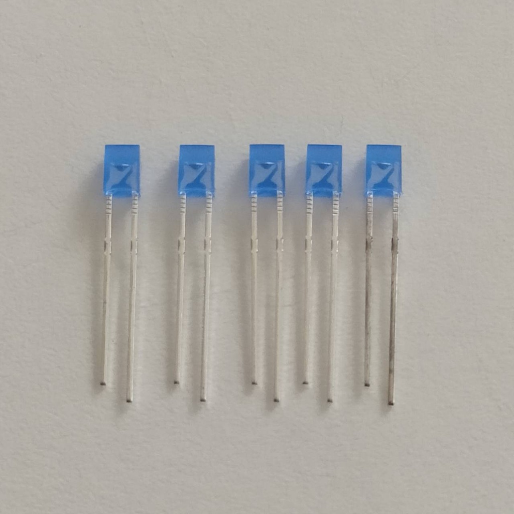 (5 ตัว) LED หลอดไฟ ไดโอด แปล่งแสง Diode Light Emiting Diode แดง เขียว ...