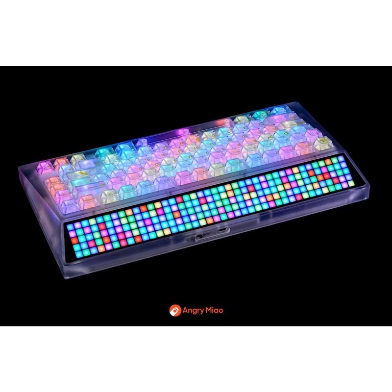 Cyberboard มือ 1,2 Angrymaio Custom keyboard คีบอร์ด LED Cybertruck ...