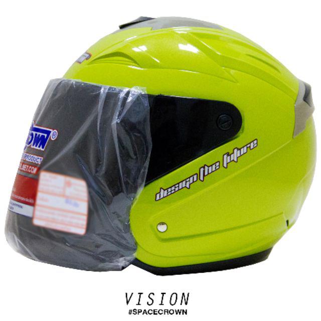 หมวกกันน็อค SPACE CROWN VISION | Shopee Thailand