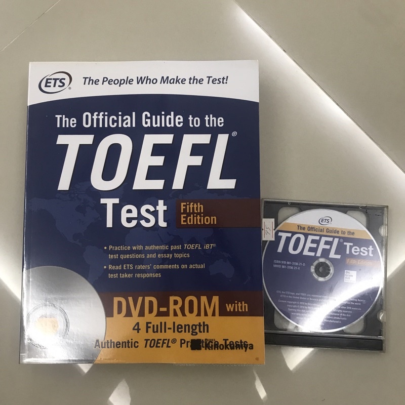 พร้อมส่ง! หนังสือสอบ TOEFL ETS The Official Guide to the TOEFL test ...