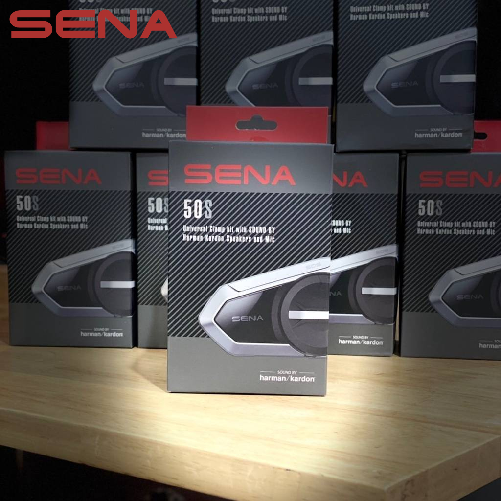SENA 50S Universal Clamp Kit SOUND BY Harman Kardon Speaker and Micชุด ...