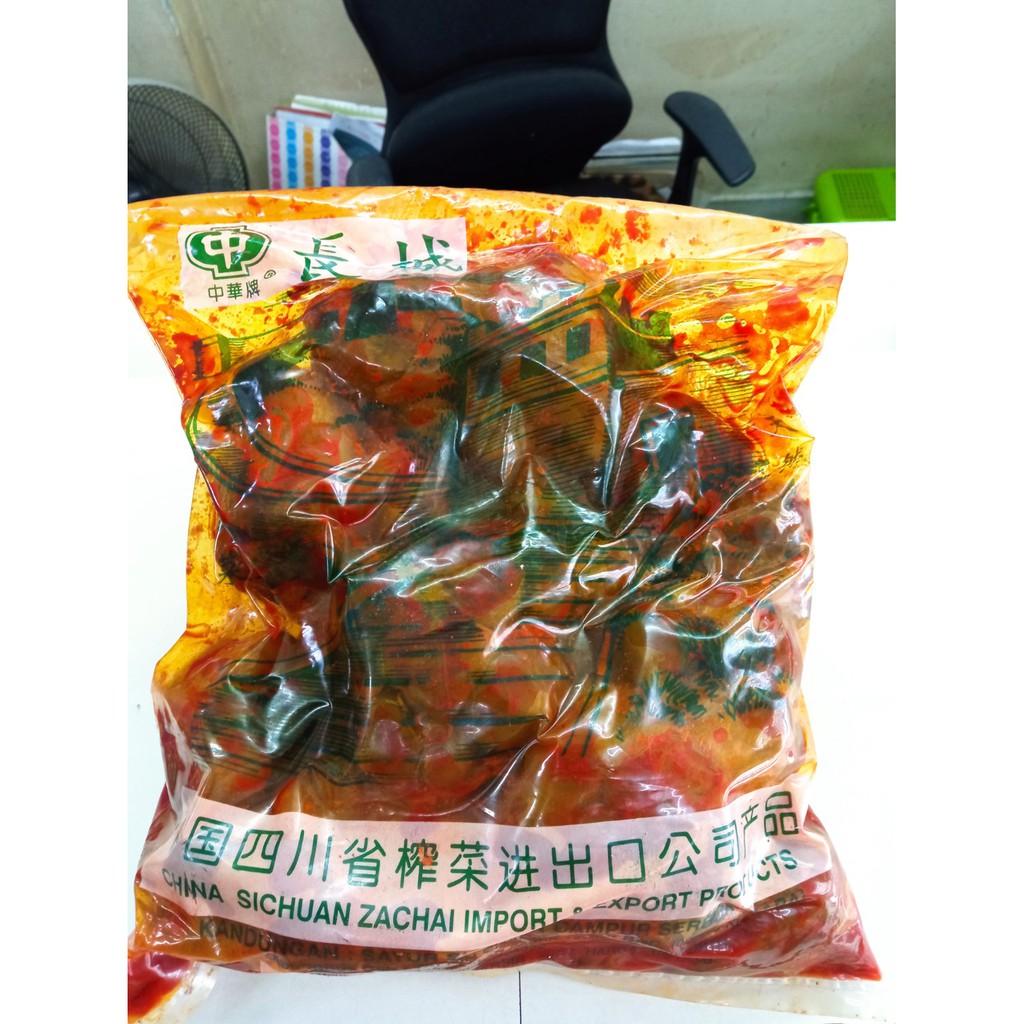 ผักเฉฉวนดอง (ซี ชวง ฉ่าย) ขนาด 2800-2900g Zha Cai (Sichuan Preserved ...