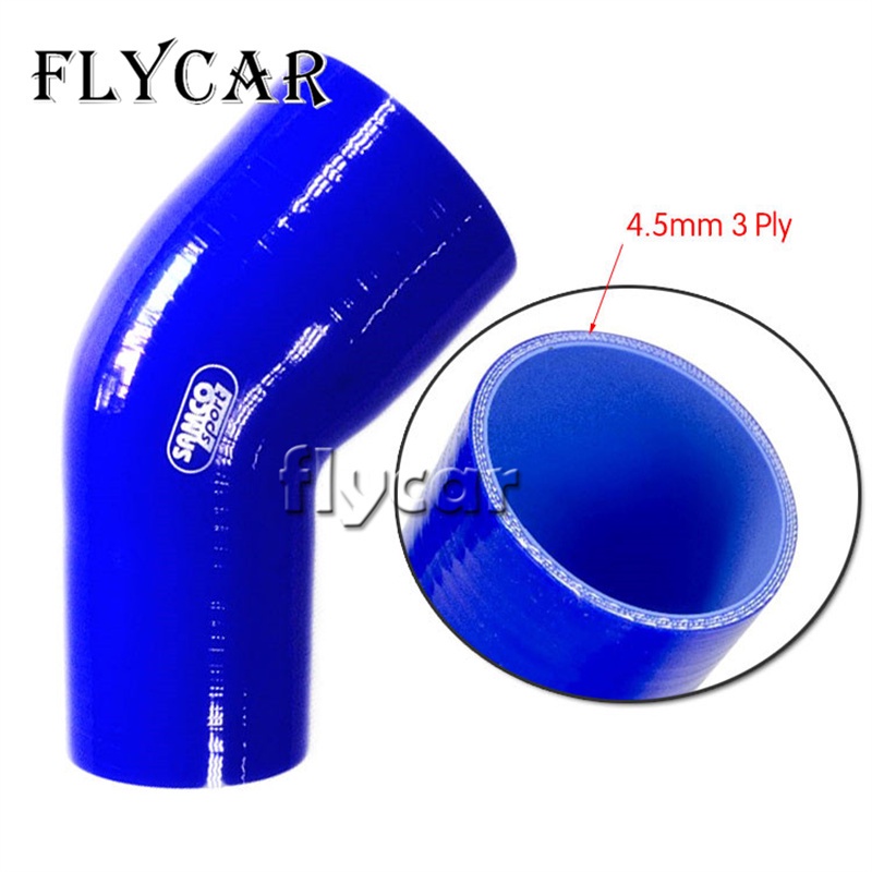 Samco 45 องศาซิลิโคนลดท่อรถ Air Intake Tube Turbo Coupler ท่อไอดีทนต่ออุณหภูมิสูง 90 มม.ความยาว ...