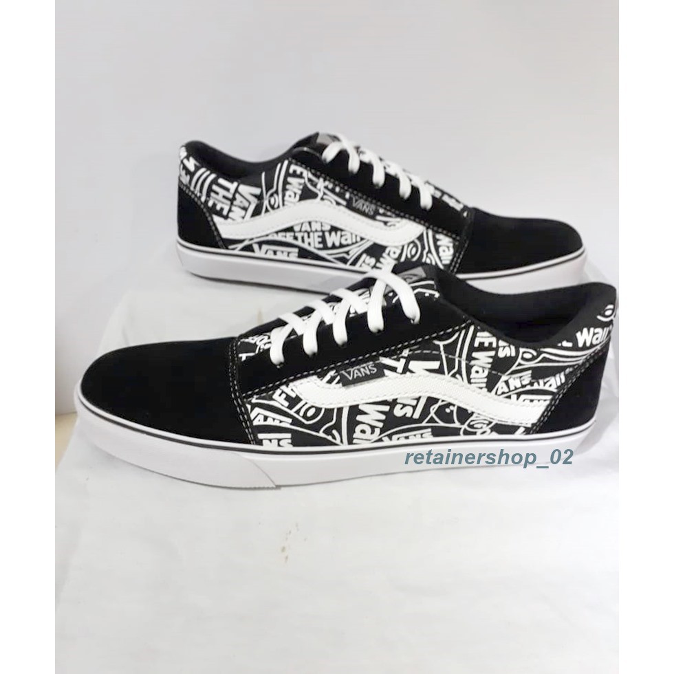 Old Skool Vans Classic Black White Original Waffle Code Dt Vans ...