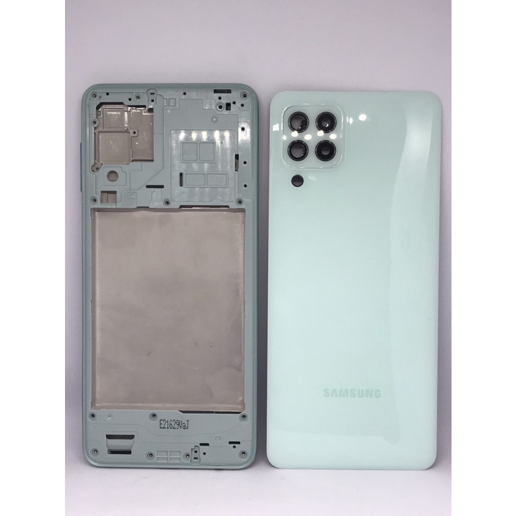 ชุดอะไหล่บอดี้ Body Samsung A22 4G บอดี้แกนกลาง+ฝาหลังA22 4G | Shopee ...