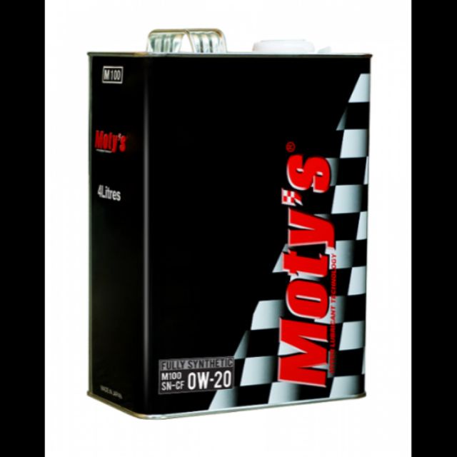 น้ำมันเครื่องเบนซิล Moty's M100 5w-30 | Shopee Thailand