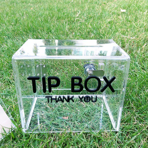 พร้อมส่ง new!!! TIP BOX สีใส มี 3 แบบ แผ่นหนา 3 มิล กล่องอะคริลิค ...