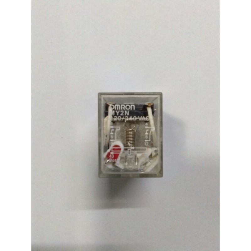 OMRON Relay MY2N รุ่นเก่า 8ขา 6VDC 24VDC 110VAC 220VAC | Shopee Thailand