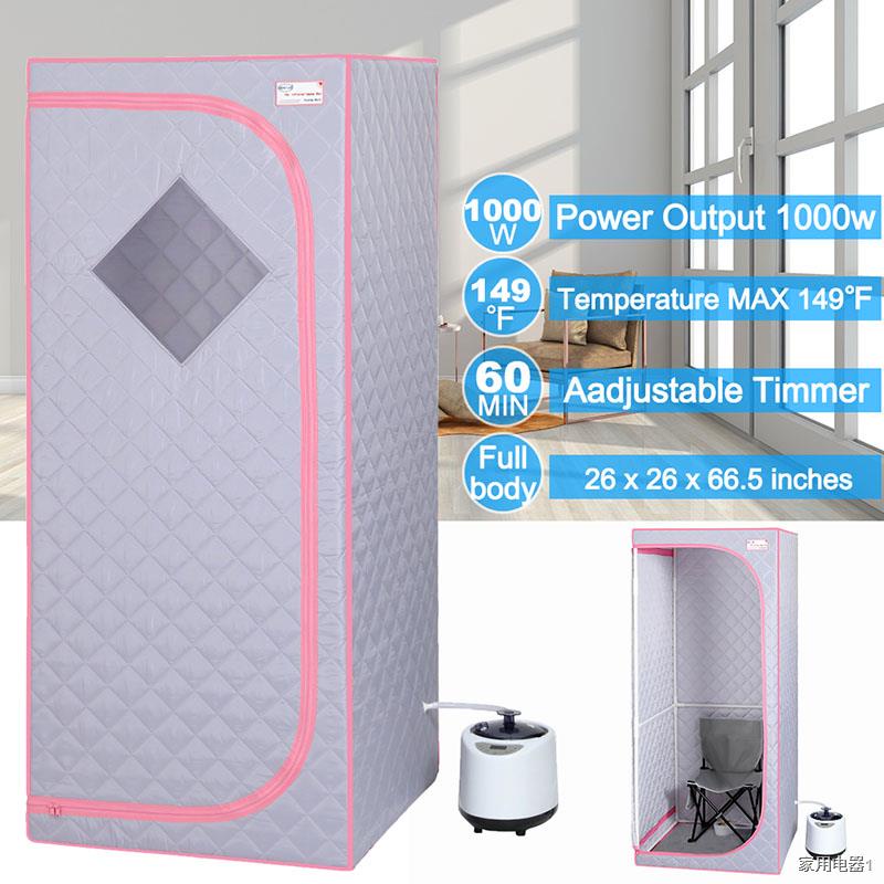 Full Size Portable Steam Sauna Tent for Spa Detox at Home Steam Room ...