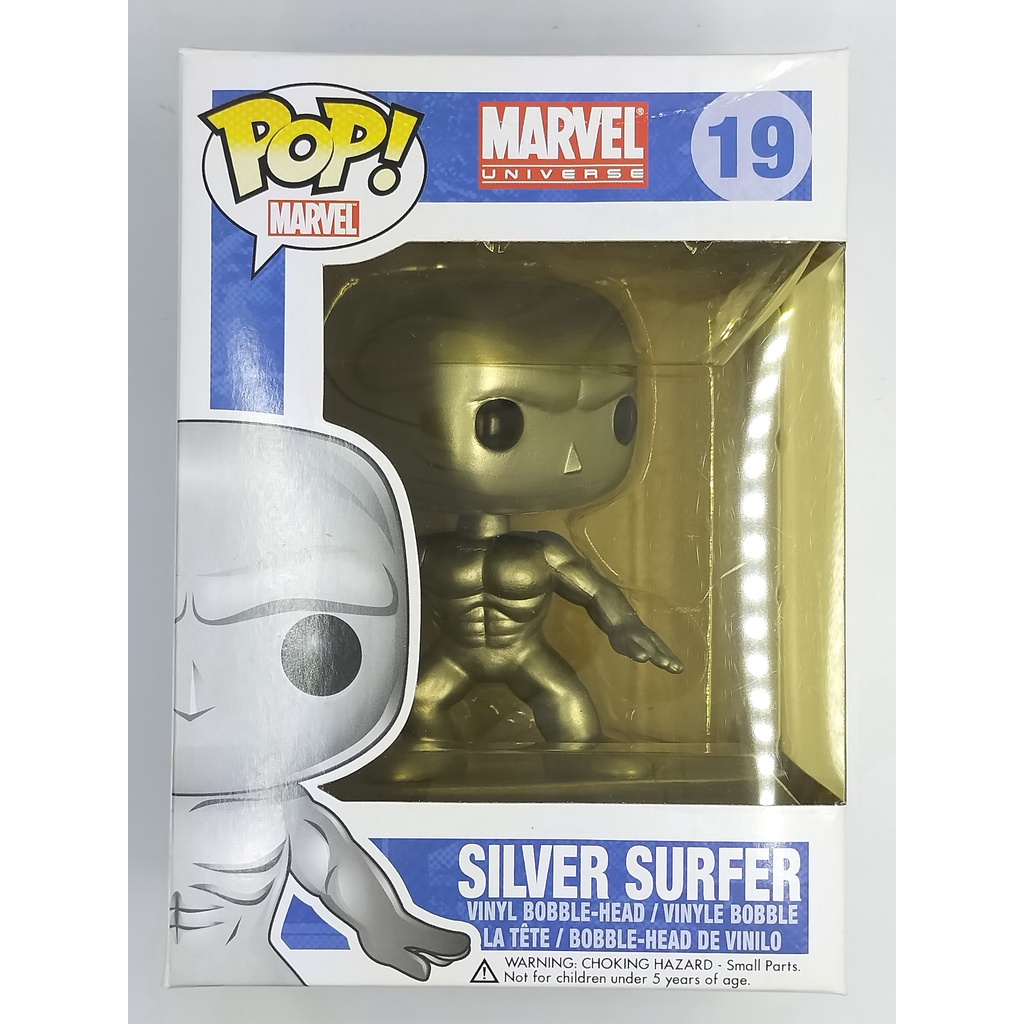 Funko Pop Marvel - Silver Surfer : 19 (กล่องมีตำหนินิดหน่อย) | Shopee ...