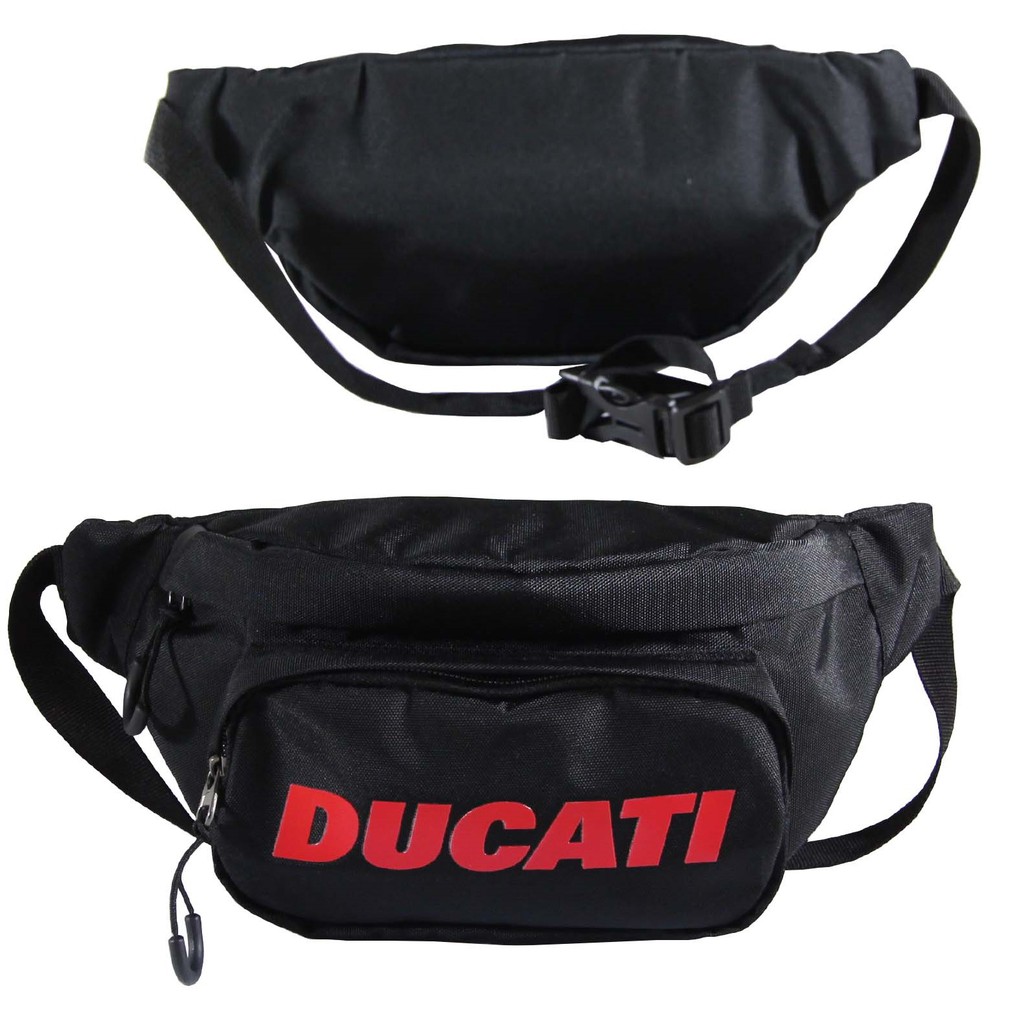 DUCATI Waist Bag DCT49 121 สีดำ | Shopee Thailand