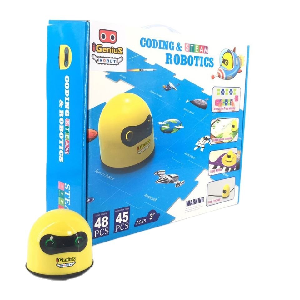 หุ่นยนต์ ของเล่นเสริมพัฒนาการ Coding Unplugged Robot เขียนโปรแกรม Genius Innovative Toy Coding ...