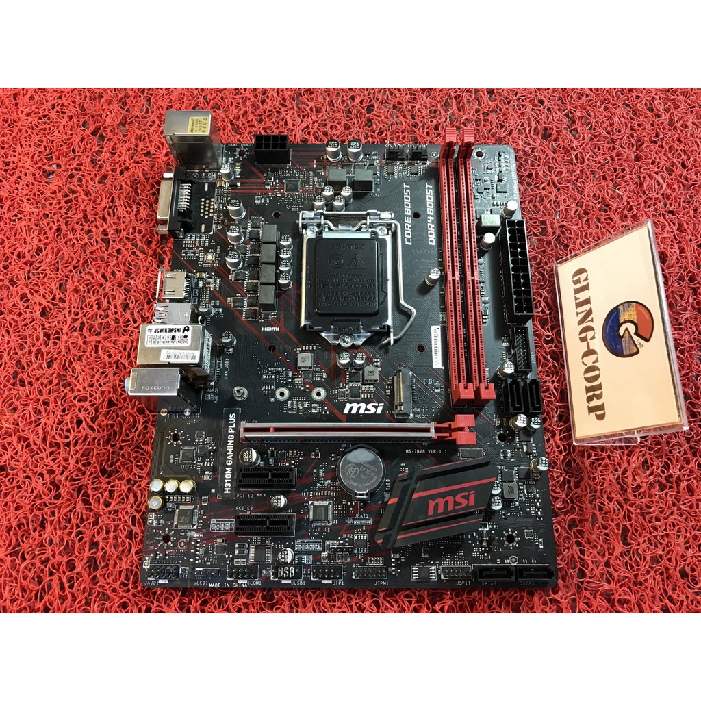 LGA1151 V2 MAINBOARD MSI 300S RAM 2 SLOT mATX - หลายรุ่น / H310M ...