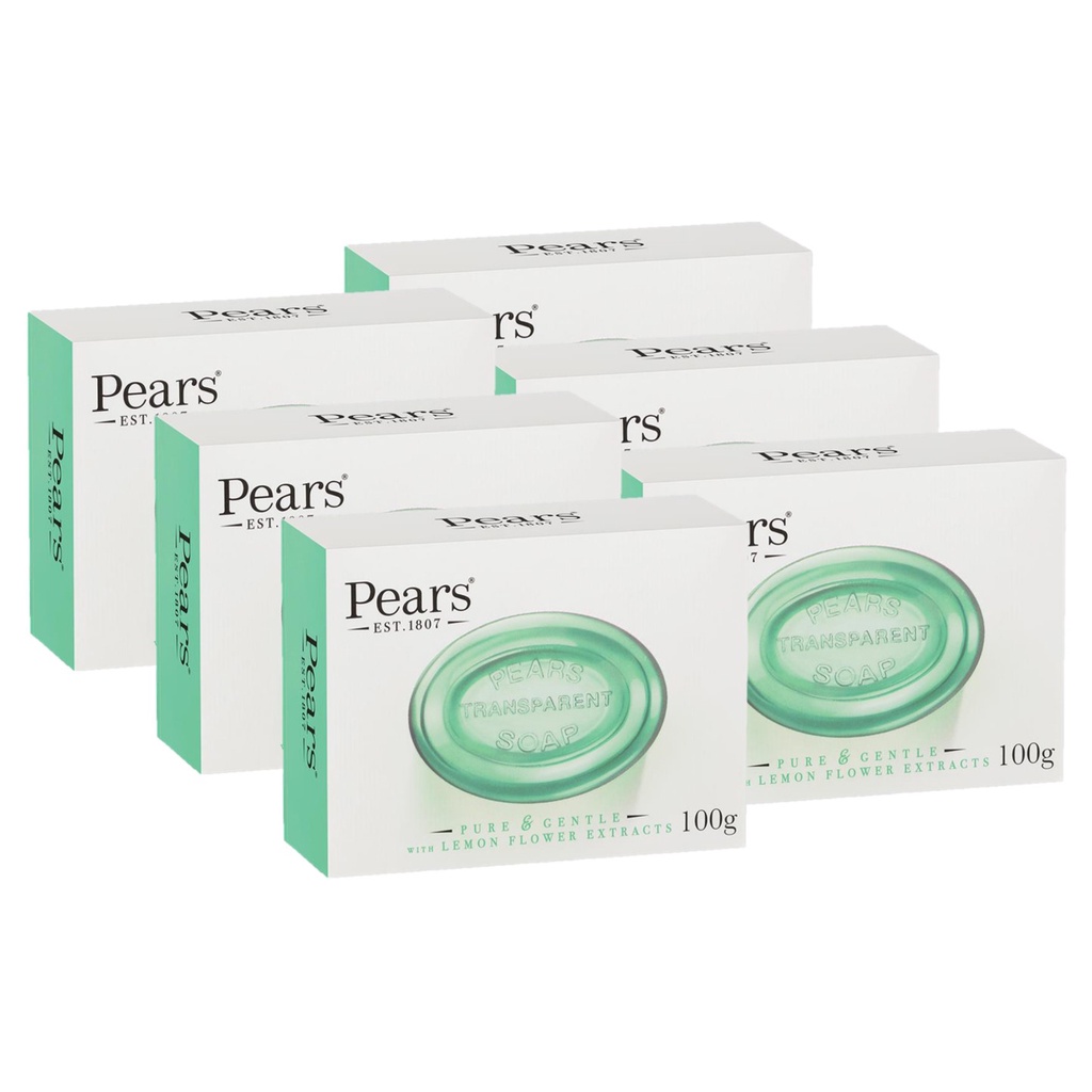 Pears Pure & Gentle with Lemon Flower Extracts Soap แพร์ เพียว แอนด์ ...