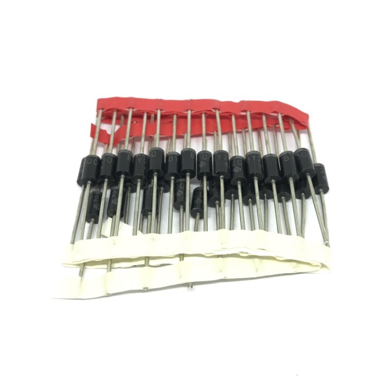 ไดโอด BY2000 Fast diode 3A 2000V (เซ็ทละ5ตัว) | Shopee Thailand