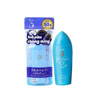 SENKA Perfect UV Gel SPF 50+ PA++++ 80ml. กันแดดสูตรเจล ที่ให้สัมผัส ...