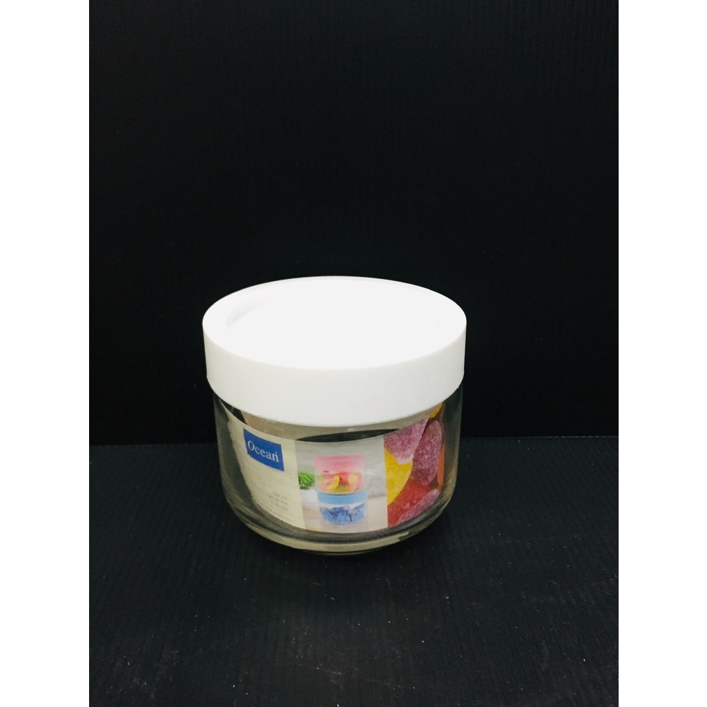 Ocean โอเชี่ยน ผลิตภัณฑ์ขวดโหลฝาพลาสติกสีขาว ขนาด 325 / 500 / 750 / 1 ...